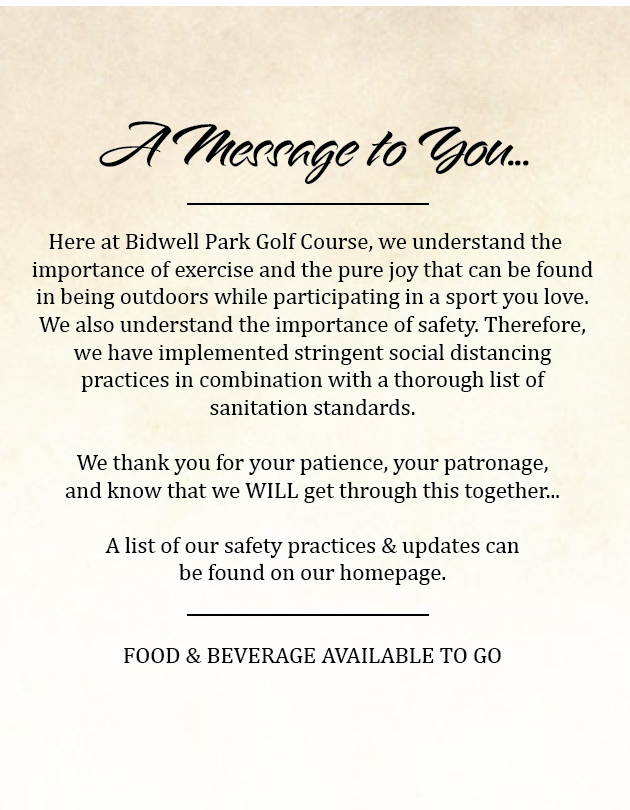 Bidwell Park Golf Course - Chico, CA